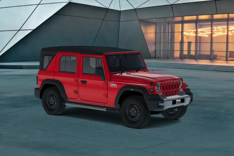 Explore the Mahindra Thar Roxx All Models Price List